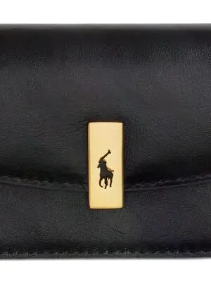 Polo Ralph Lauren Logo-plaque Leather Wallet - Black