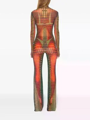 JEAN PAUL GAULTIER Re-edition Flared Trousers - Yellow