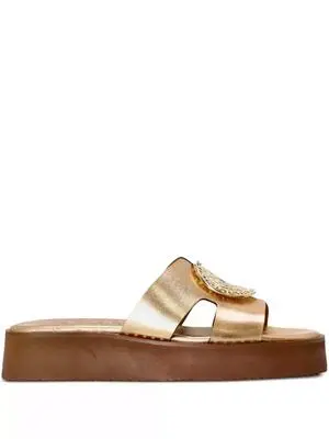 Kotris Metallic Sandals For Women