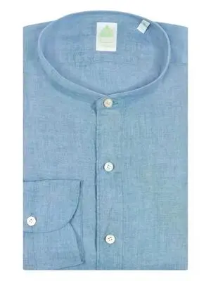 FINAMORE 1925 Buttoned Shirt - Blue