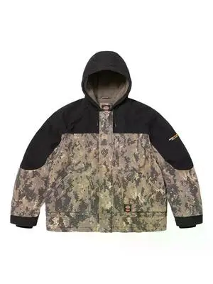 Supreme Hooded Work Jacket - Black
