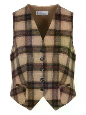Giuseppe Di Morabito Plaid Waistcoat