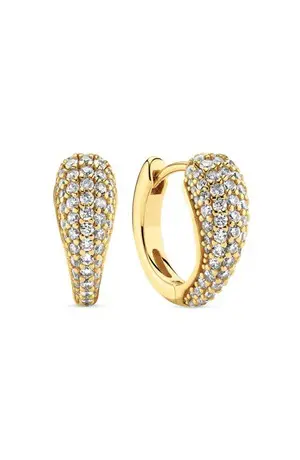 SIF JAKOBS JEWELLERY Goccia Circolo Earrings - 18k Gold Plated