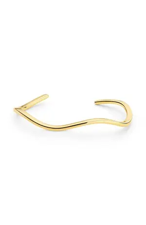 SIF JAKOBS JEWELLERY Ellera Waves Pianura Bangle - 18k Gold Plated