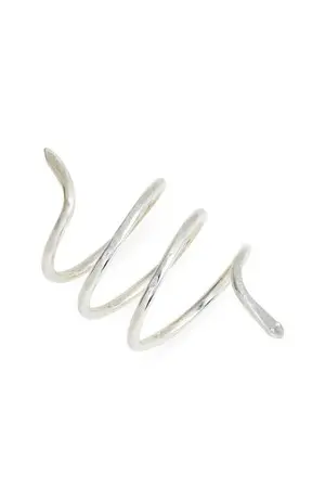 NASHELLE Snake Wrap Ring - Sterling Silver