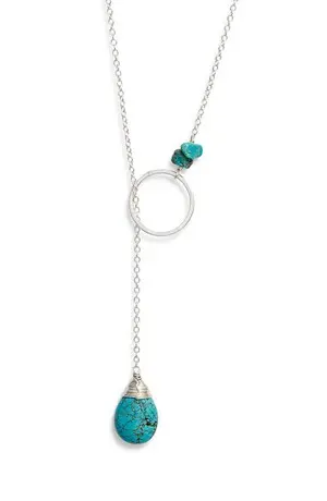 NASHELLE Gwyneth Toggle Necklace - Sterling Silver