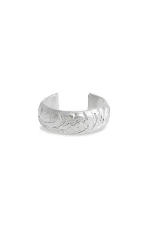 NASHELLE Flora Ear Cuff - Sterling Silver
