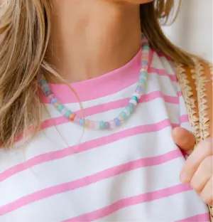 ERIN MCDERMOTT JEWELRY Gemstone Beaded Necklace