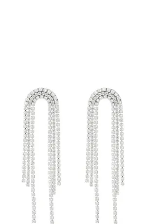 UNTAMED PETALS Cairo Drop Earrings - Silver