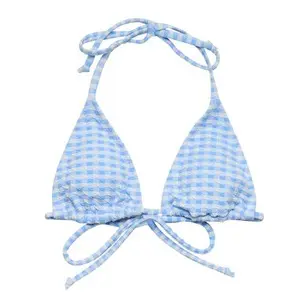 SNAPPER ROCK Bikini Top - Seaside Gingham