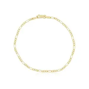 THE LOVERY FINE JEWELRY Figaro Chain Bracelet - Yellow Gold