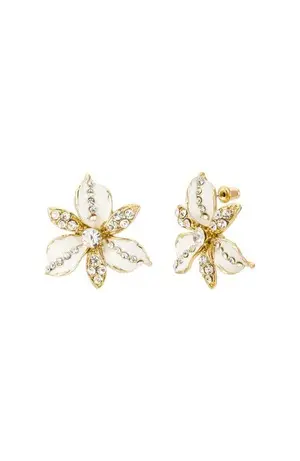UNTAMED PETALS Feyre Crystal Stud Earrings