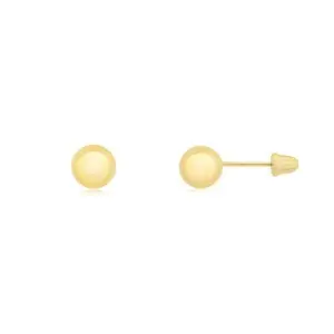 THE LOVERY FINE JEWELRY Ball Screw Back Stud Earrings - Yellow Gold