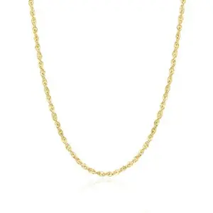 THE LOVERY FINE JEWELRY 14k Rope Chain Necklace - Yellow Gold