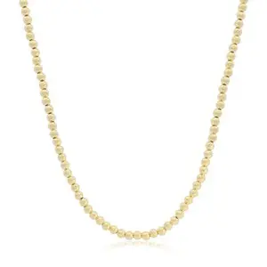 THE LOVERY FINE JEWELRY 14k Ball Bead Chain Necklace - Yellow Gold