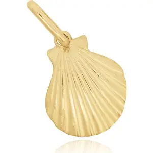 THE LOVERY FINE JEWELRY Gold Seashell Charm - Yellow Gold