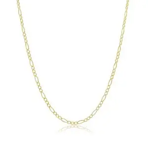 THE LOVERY FINE JEWELRY 14k Figaro Chain Necklace - Yellow Gold