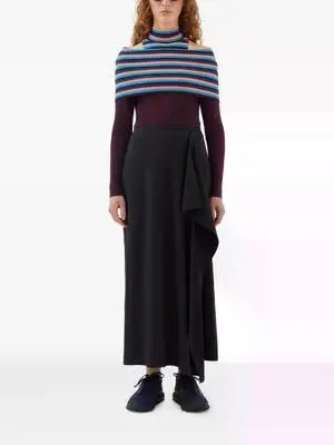 Sunnei Folded Striped Top