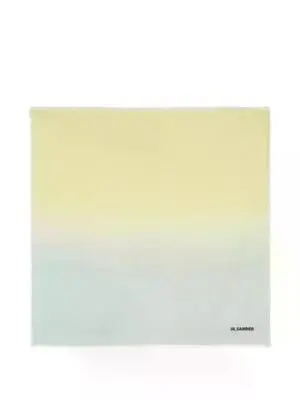JIL SANDER Gradient-effect Scarf - Yellow