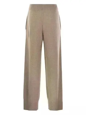 Brunello Cucinelli Rib-knit Track Pants - Neutrals