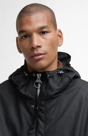 Barbour Tide Hooded Waxed Cotton Jacket
