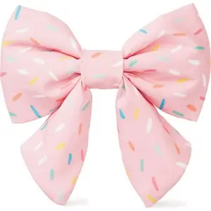 THE FOGGY DOG Sprinkles Dog Bow - Pink
