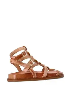 KOTRIS SANDALS Stone-embellished Buckle Sandals