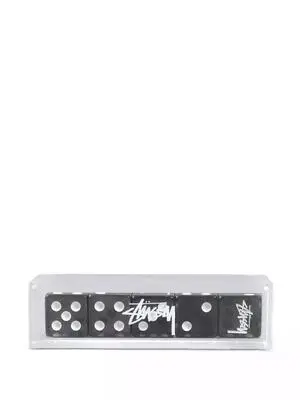 StÜssy Set Of Five Dice - Black