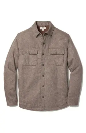 Bonobos Brushed Wool Blend Twill Shacket