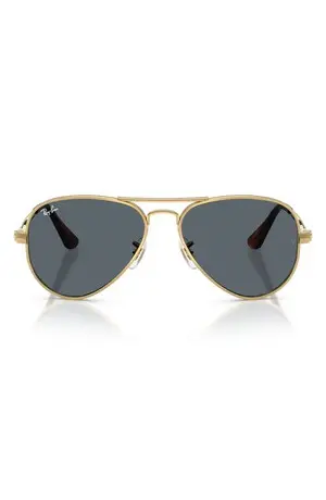 Ray-ban Aviator Max 58mm Pilot Sunglasses Arista/blue