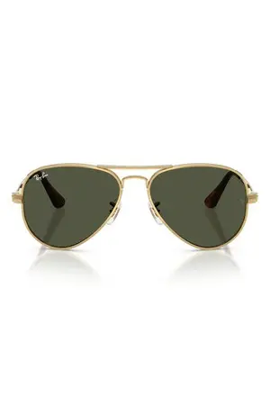 Ray-ban Aviator Max 58mm Pilot Sunglasses - Arista/green