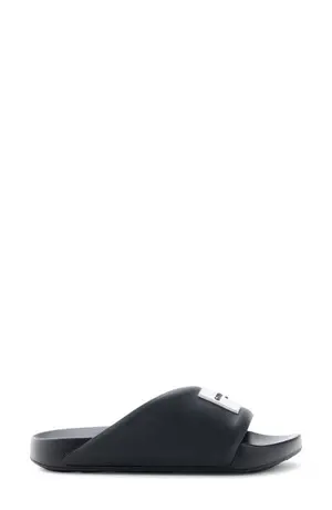 Givenchy Label Slide Sandal - Black