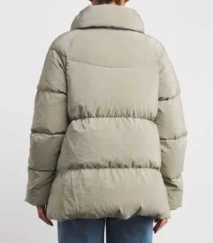 Varley Valencia Down Puffer Jacket - Grey