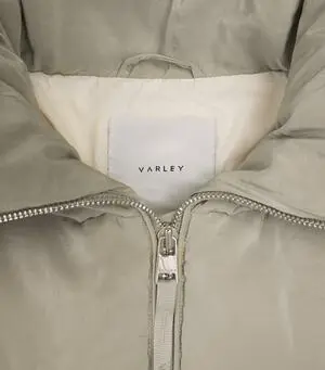 Varley Valencia Down Puffer Jacket - Grey
