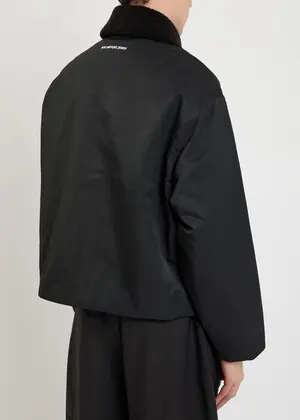 MKI MIYUKI ZOKU Padded Shearling-collar Nylon Jacket
