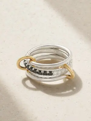SPINELLI KILCOLLIN Petunia Eclipse Diamond Ring - Silver