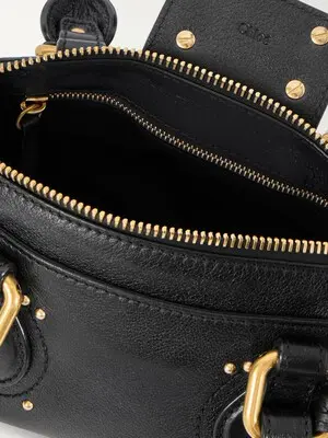 Chloé Paddington Embellished Leather Tote - Black