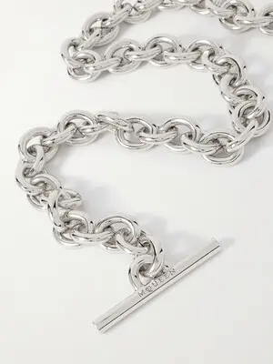 Alexander McQueen Chain Belt - Silver