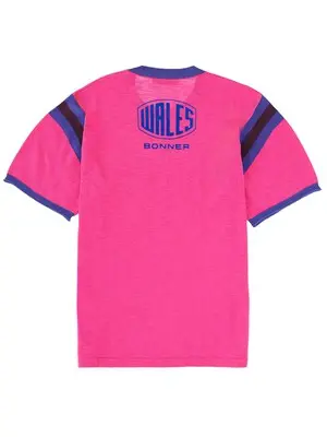 WALES BONNER T-shirt "soul - Fuchsia