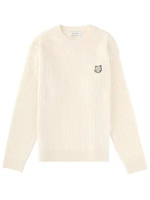 Maison Kitsune Ribbed Knitwear For Men