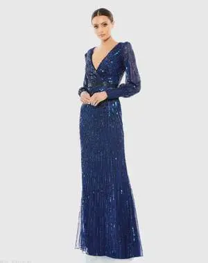 Mac Duggal Bishop Sleeve Dresses