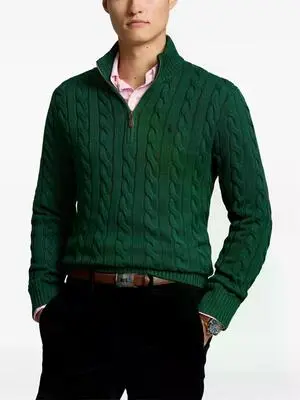 Polo Ralph Lauren Cable-knit Zip Sweater
