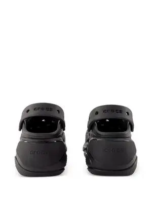 CROCS Platform-heel Clogs - Black