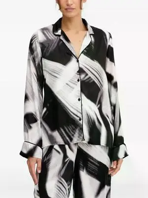 Dkny Abstract Print Pajama Set