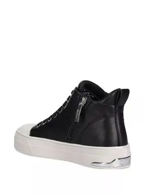 Dkny 35mm Logo-lettering High-top Sneakers