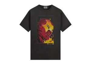 Kith X Marvel Red Hulk Vintage Tee Shirt - Black