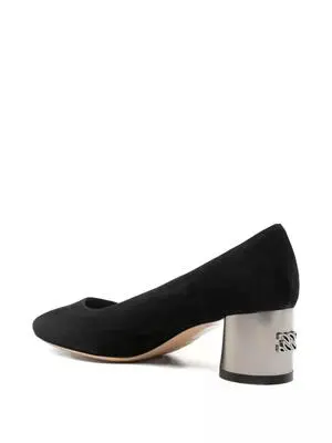 Casadei 55mm Round-toe Pumps