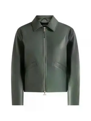 Maniere De Voir Leather Outerwear For Men
