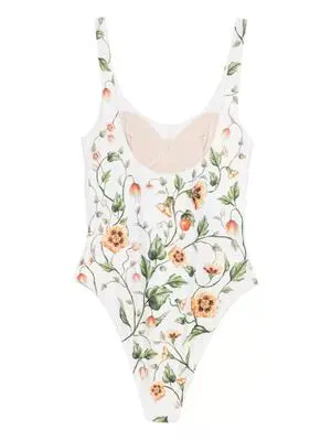 Agua Bendita Gema Uchuva Floral Swimsuit