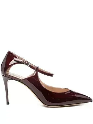 Casadei 80mm Pointed-toe Pumps